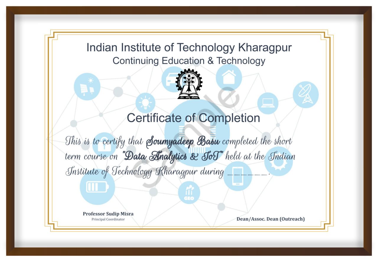 Certification Program in Data Analytics & IoT - Career Aid Certification Program in Data Analytics & IoT - Career Aid